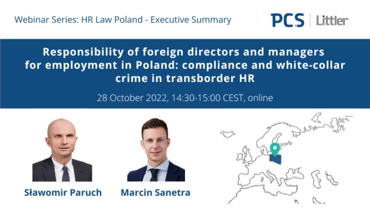 Responsibility of foreign directors and managers for employment in ...